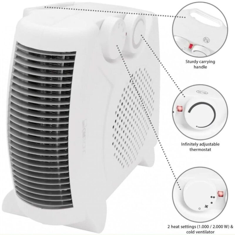 Quạt sưởi Clatronic HL 3379 - IHOME STORE