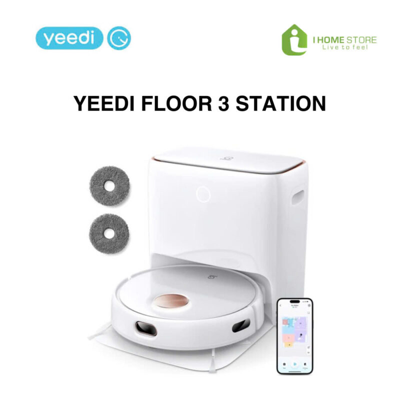 Robot Hút Bụi Yeedi Floor 3 Station Chính Hãng - IHOME STORE